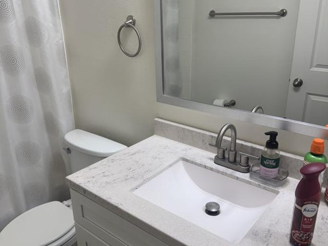 Room with private bathroom