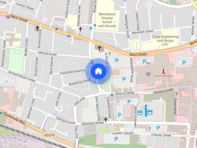 Room 1, Hightown, Crewe, CW1