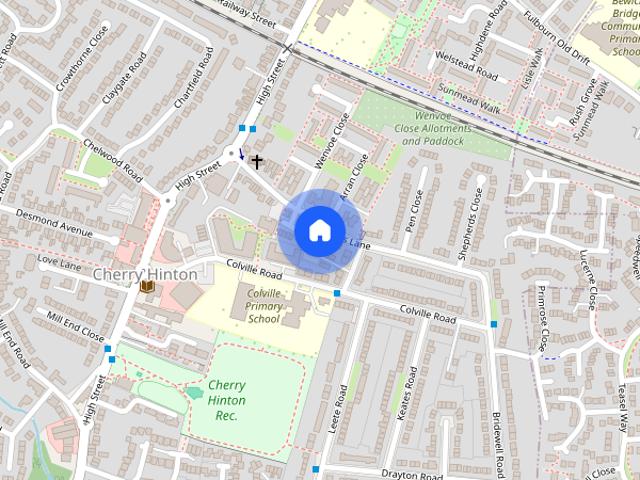 Room 3, Fishers Lane, CB1