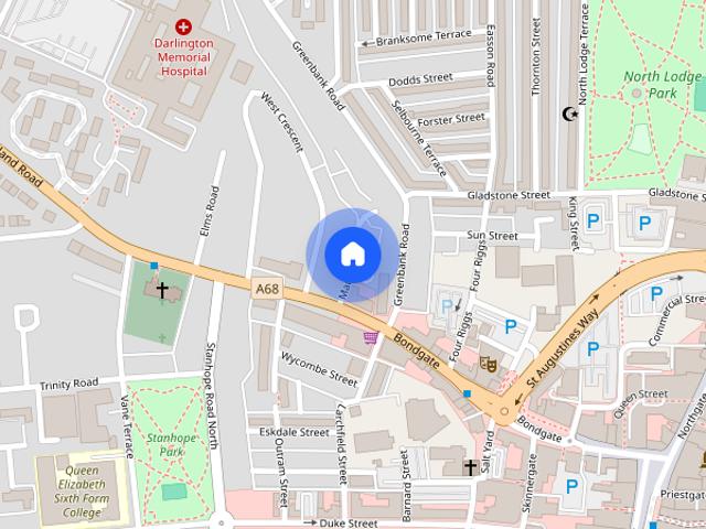 Room 3,Maude Street, Darlington, County Durham, DL3