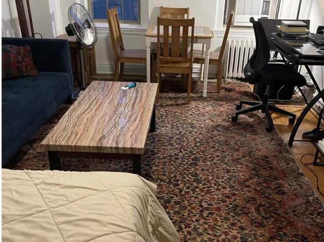 Roommate wanted for large studio in large apt