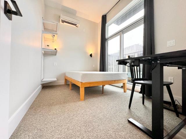 Rooms with balcony ! laundry roof gym JULY 1 only