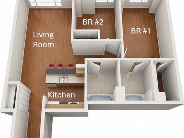 Roomshare in 2BR Peninsula Apartments Male roommates