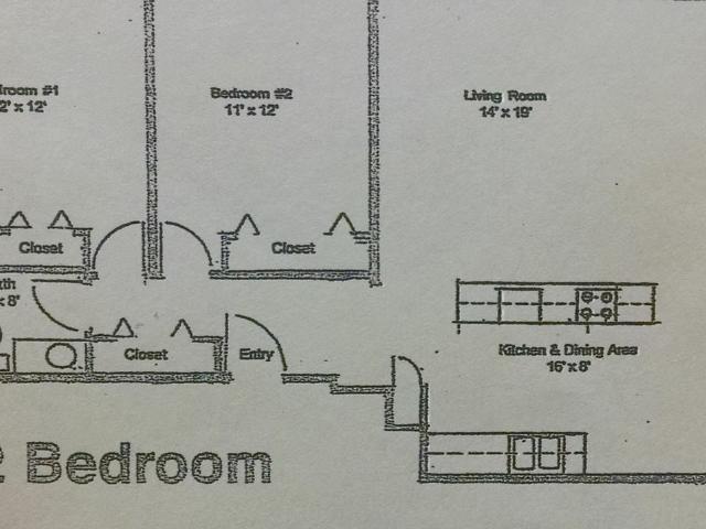 Roosevelt Park Apartments 2 Bedroom Apartment for Rent at 889 Woodside Rd, Muskegon, MI 49441