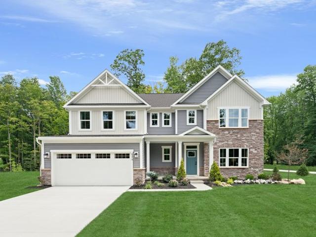 Roanoke w/ Finished Basement Plan Sienna Single Family Homes Community