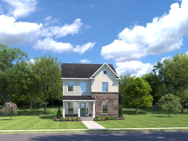 Robert Frost with Finished Basement Plan Heritage at Marshall Community