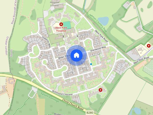 Roberts Court, Sherwood Way, Epsom