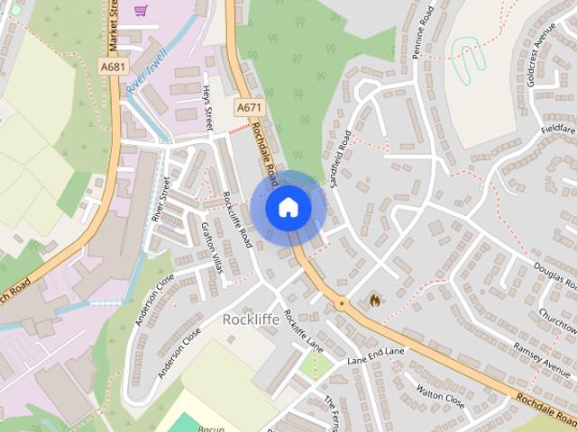 Rochdale Road, Bacup, OL13