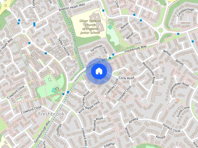 Rochester Close, Toothill