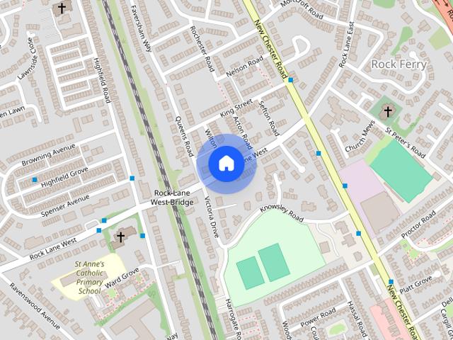 Rock Lane West, Rock Ferry, CH42