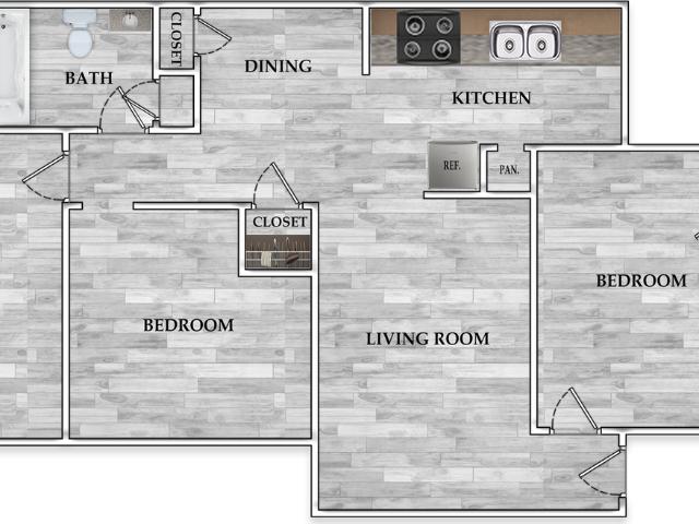 Rockridge Springs Apartments 3 Bedroom Apartment for Rent at 17133 17133 Imperial Valley Dr. Houston Tx 77060, Houston, TX 77060 Greater Greenspoint