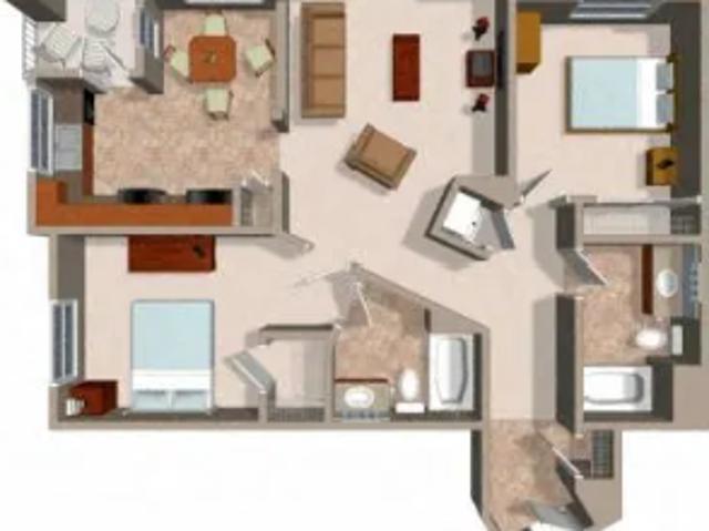 Rockwood at the Cascades 2 Bedroom Apartment for Rent at 16601 Foothill Blvd, Los Angeles, CA 91342 Sylmar