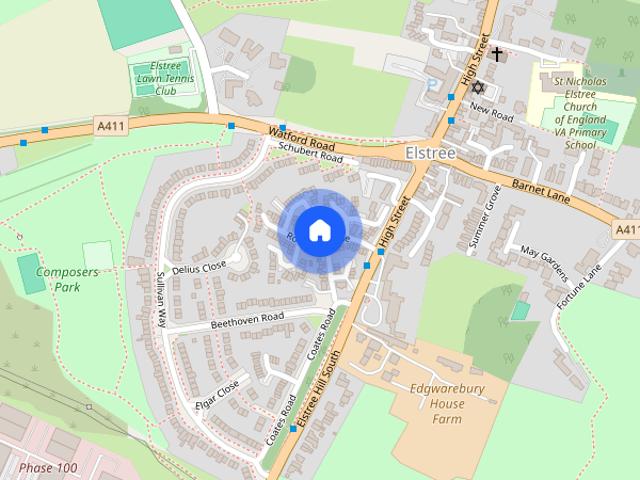 Rodgers Close, Elstree, Hertfordshire, WD6