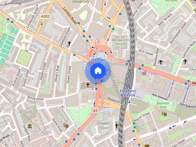 Rodney Road, Elephant and Castle, London, SE17
