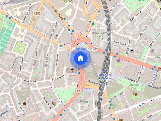 Rodney Road, Elephant and Castle, London, SE17