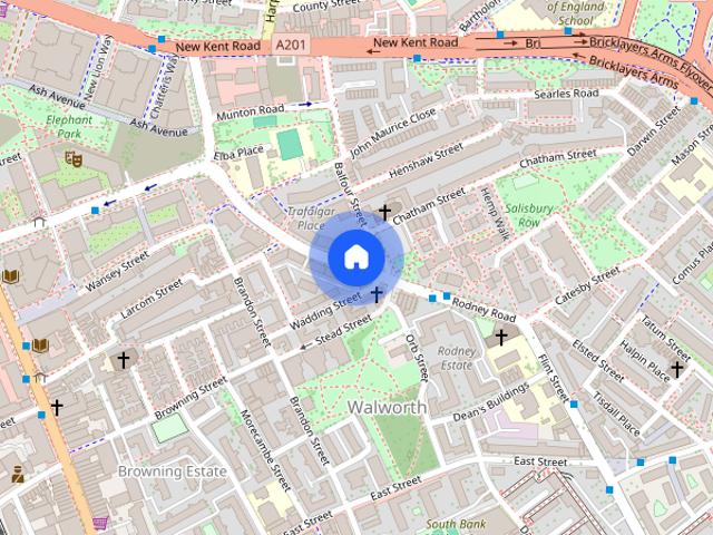 Rodney Road, Elephant & Castle