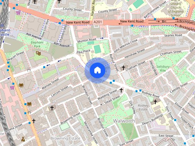 Rodney Road, London, SE17