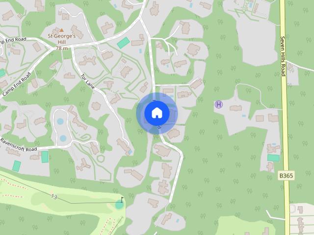 Rodona Road, St George's Hill, Weybridge, Surrey, KT13