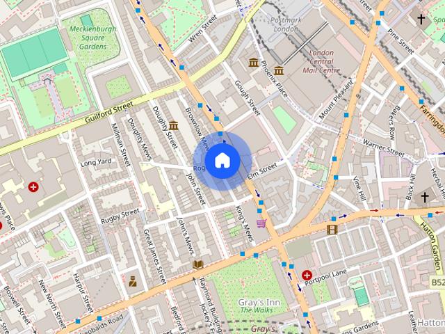 Roger Street, Bloomsbury, London, WC1N