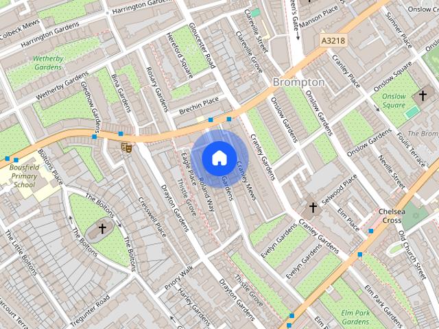 Roland Gardens, Kensington and Chelsea, London, SW7