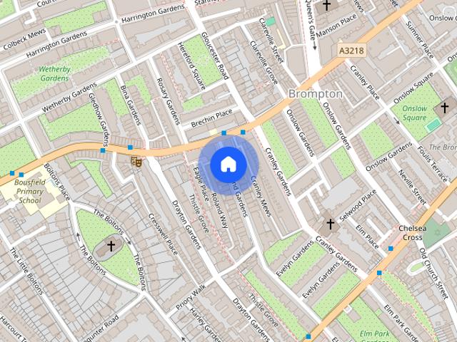 Roland Gardens, South Kensington SW7