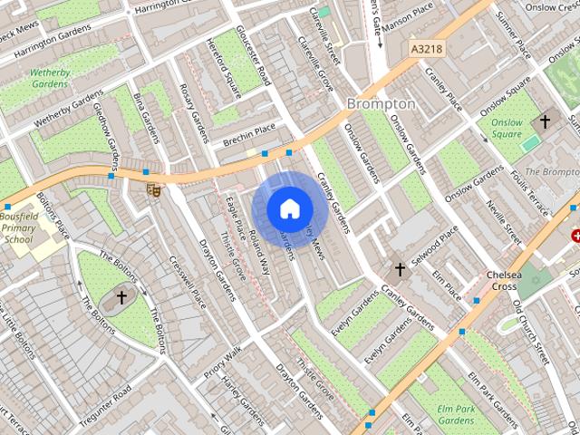 Roland Gardens, South Kensington, SW7