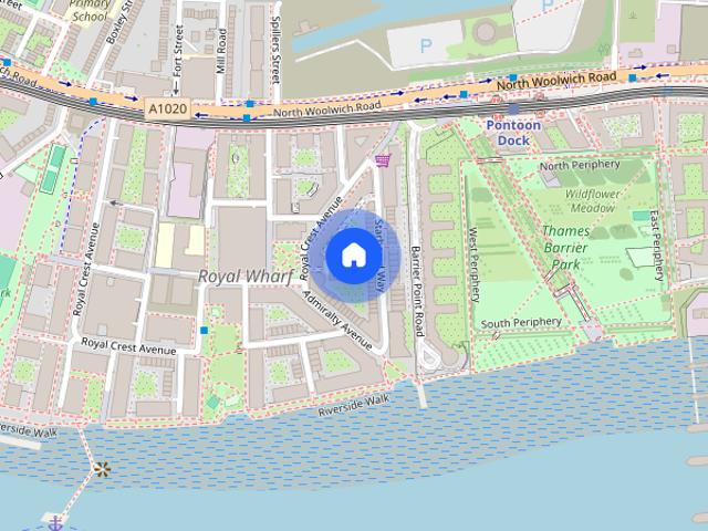 Rope Terrace, Royal Wharf, Royal Docks, London, E16