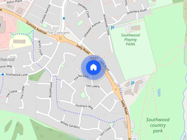 Rose Gardens, Farnborough, GU14