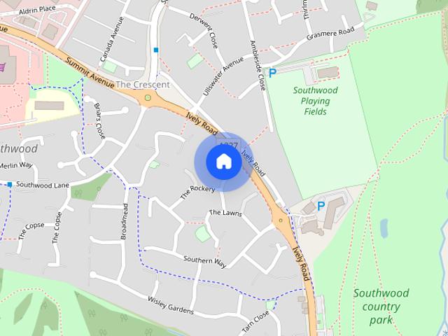 Rose Gardens, Southwood, Farnborough, GU14