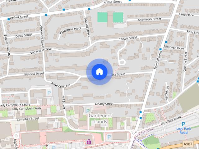 Rose Street, Dunfermline, Fife, KY12