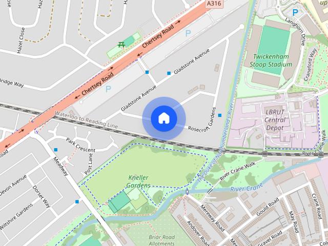 Rosecroft Gardens, Twickenham, TW2