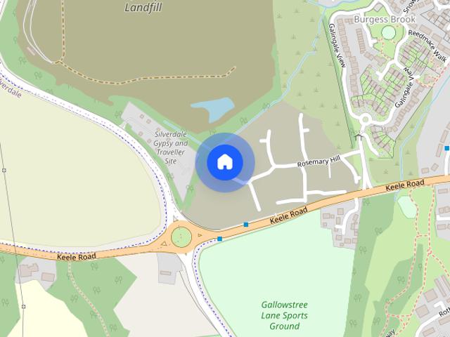 Rosemary Hill, Newcastle Under Lyme, ST5