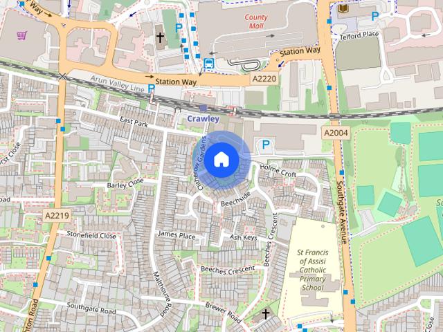 Rosemead Gardens, CRAWLEY
