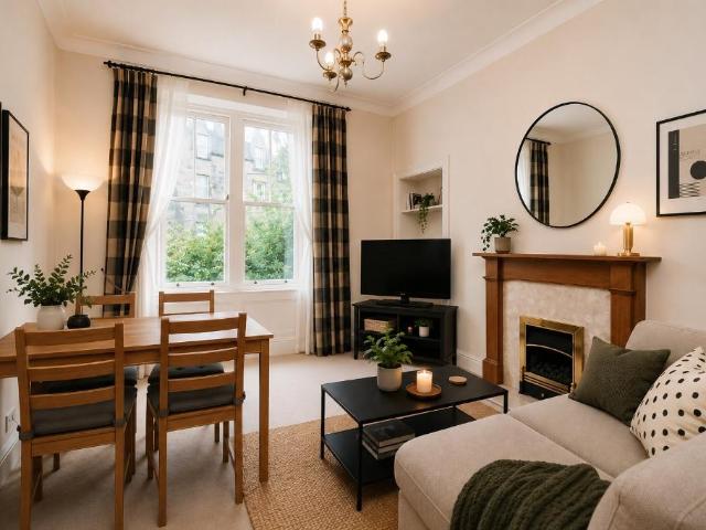 Roseneath Place, Marchmont. 2 bed flat to rent £1,395 pcm £322 pw