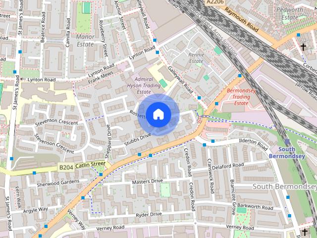 Rossetti Road, Bermondsey SE16