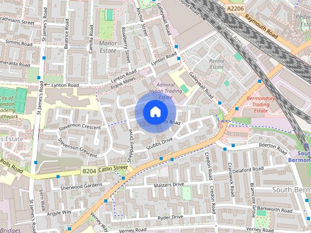 Rossetti Road, London, SE16