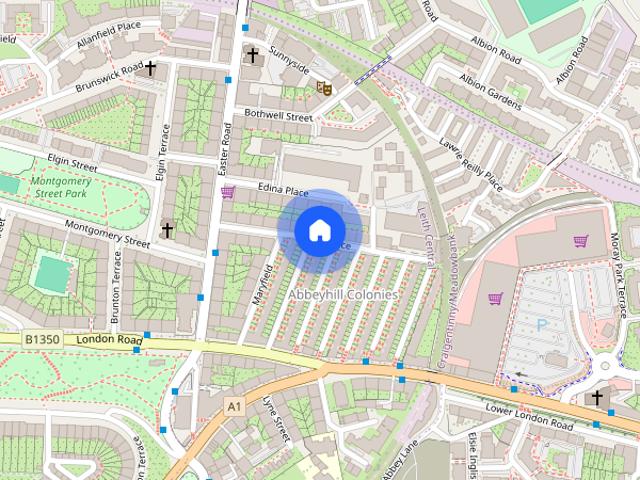 Rossie Place, Abbeyhill, Edinburgh, EH7