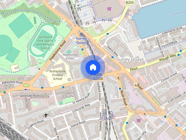 Rotherhithe Old Road, Surrey Quays, E16