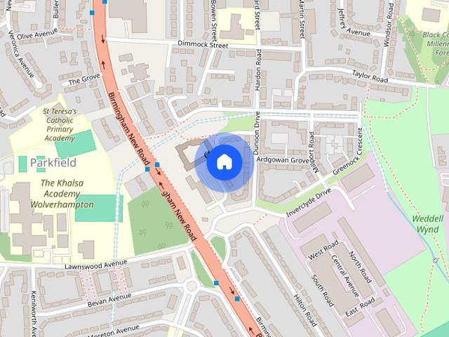 Rothesay Gardens, Wolverhampton, West Midlands, WV4