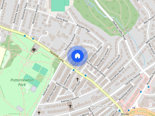 Roundhay View, Leeds, West Yorkshire, UK, LS8