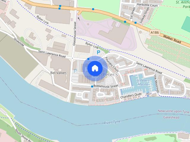Rowes Mews, St Peters Basin, Newcastle upon Tyne, Tyne and Wear