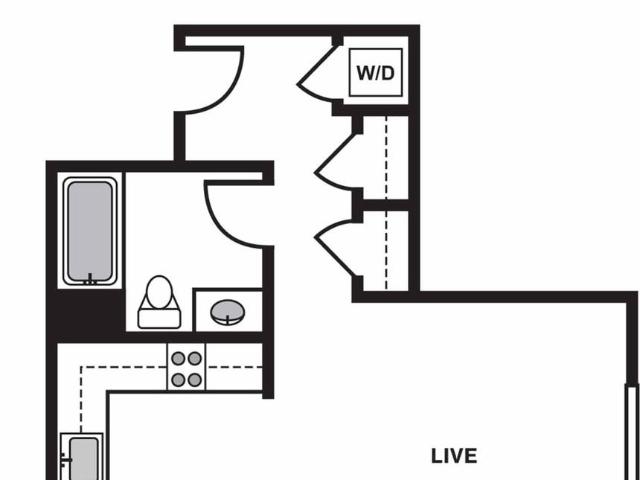 Rowhaus 1 Bedroom Apartment for Rent at 2500 Webster St, Oakland, CA 94612 Northgate Waverly