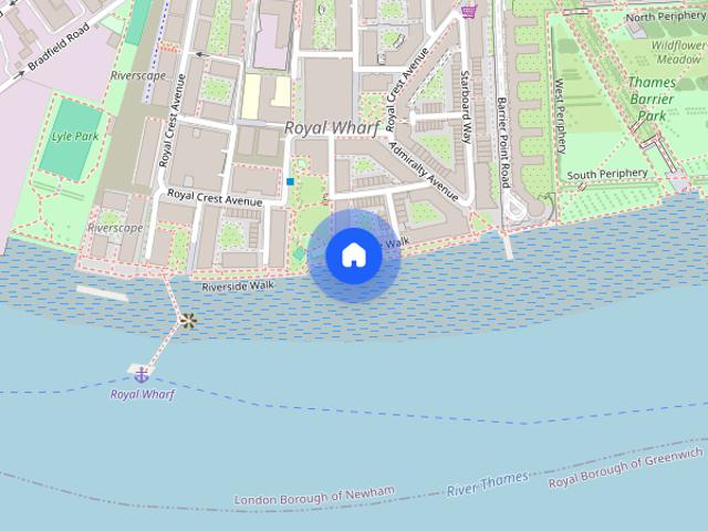 Royal Wharf Walk, London, E16