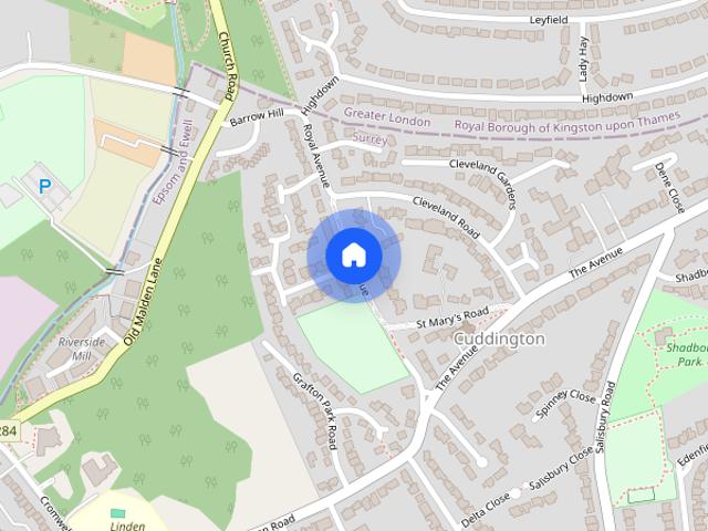 Royal Avenue, New Malden, Worcester Park, KT4
