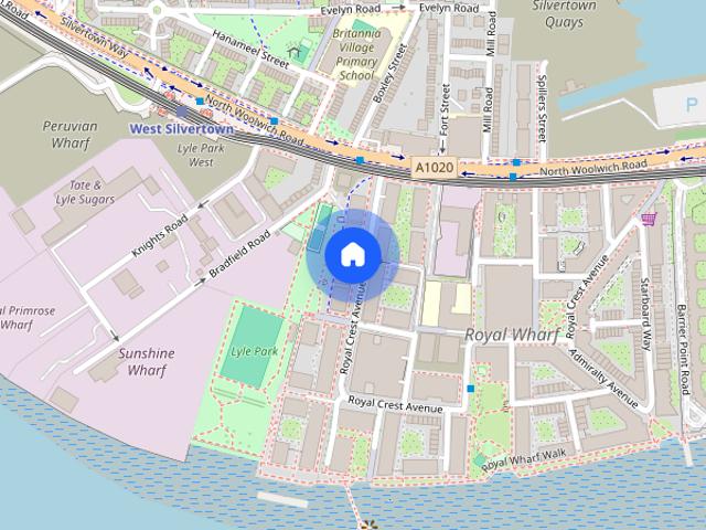 Royal Crest Avenue, Royal Wharf