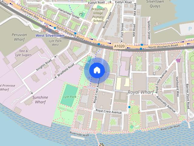 Royal Crest Avenue, Royal Wharf