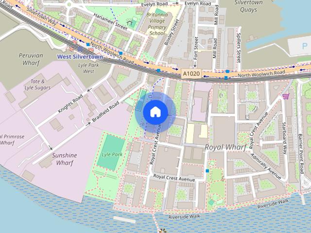 Royal Crest Avenue, Royal Wharf