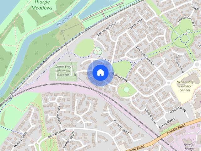 Rm 5, Boleyn Ave, Sugar Way, P`Boro, PE2 9RA