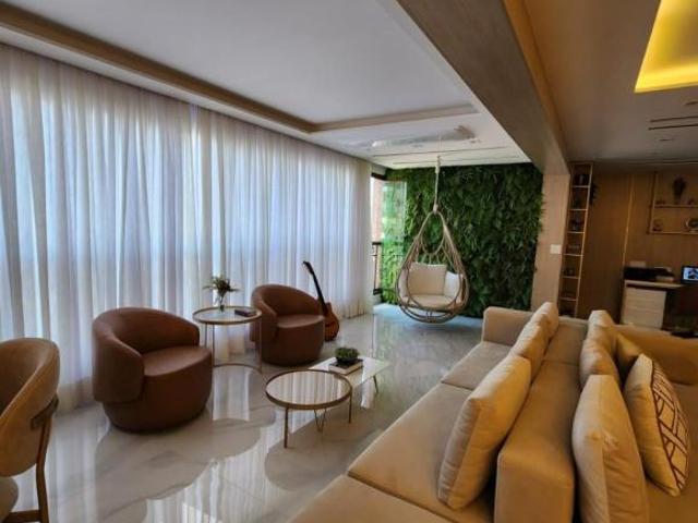 RR8436 Apartamento 228m² CONDOMÍNIO ATRIA ALPHAVILLE OPORTUNIDADE 4 Suítes 4