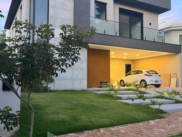 RR9104 Casa de Alto Padrão 371m² CONDOMÍNIO GENESIS I OPORTUNIDADE 5 Suítes 4 Vagas Santana de